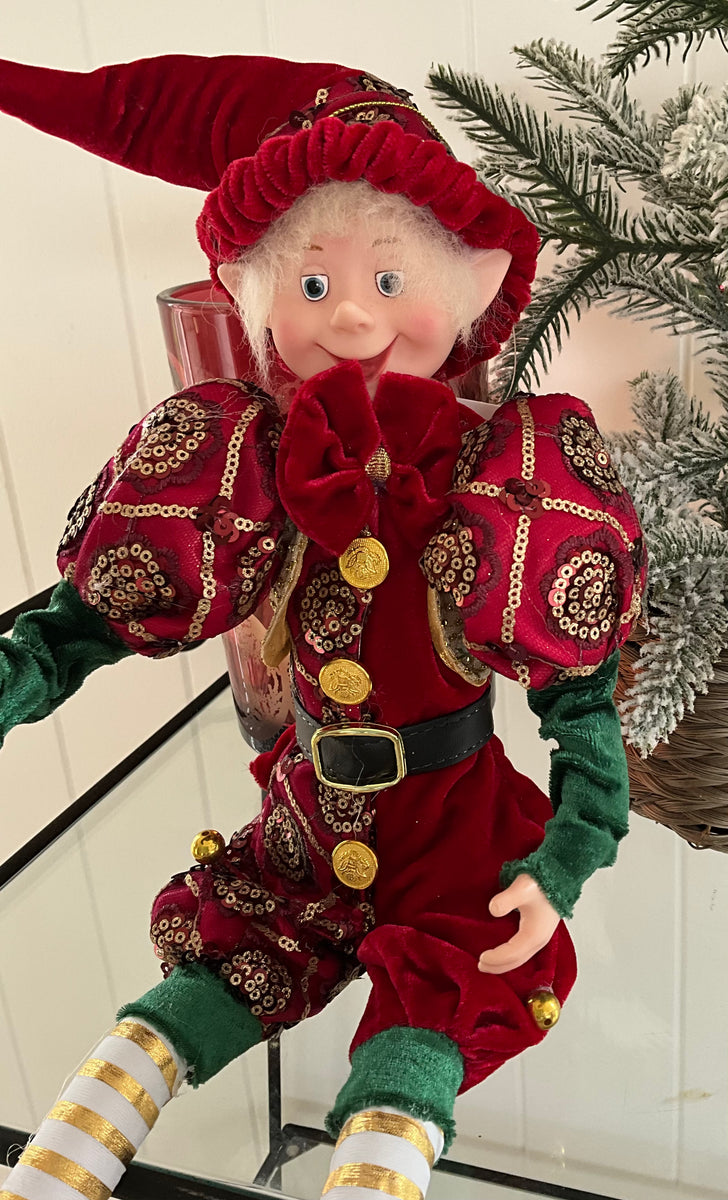 Traditional Christmas Elf – The Christmas Wreath Company